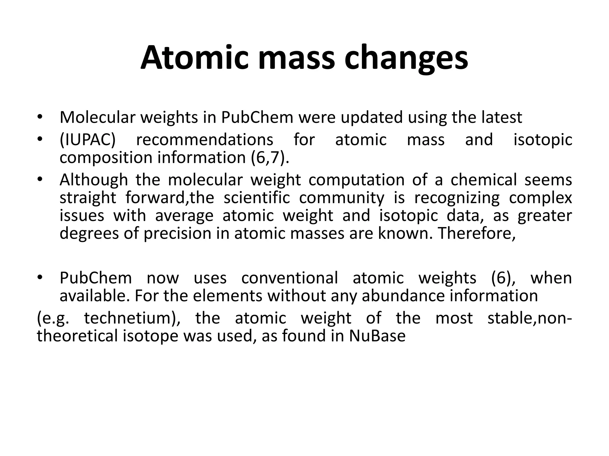 Pubchem Ppt