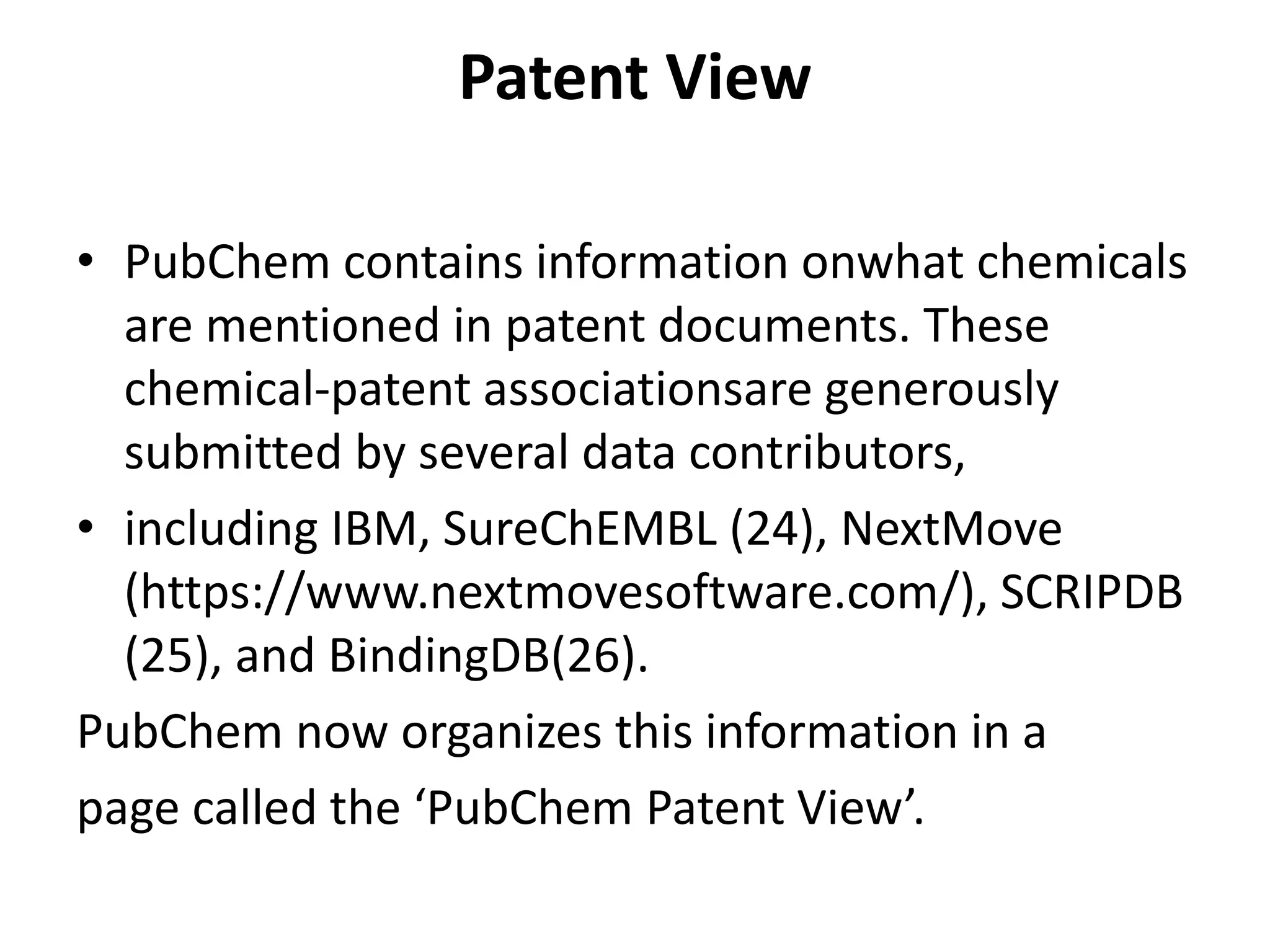 Pubchem | PPT