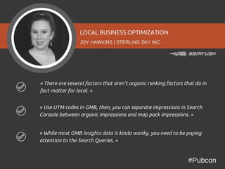 Pubcon Pro Las Vegas — Key Takeaways | PDF