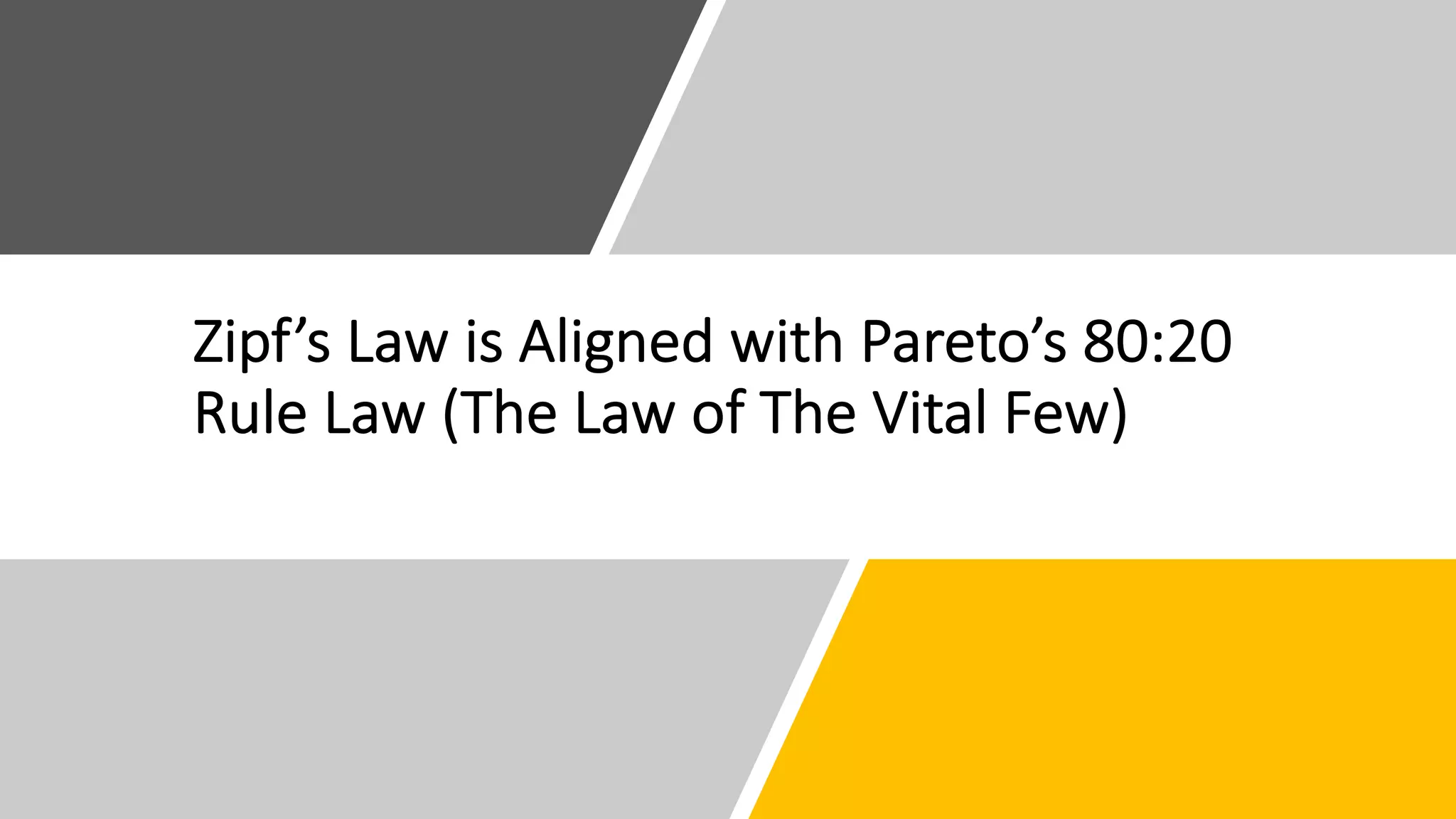 Zipfs Law & Zipfian Distribution in SEO - Pubcon Virtual Fall 2020