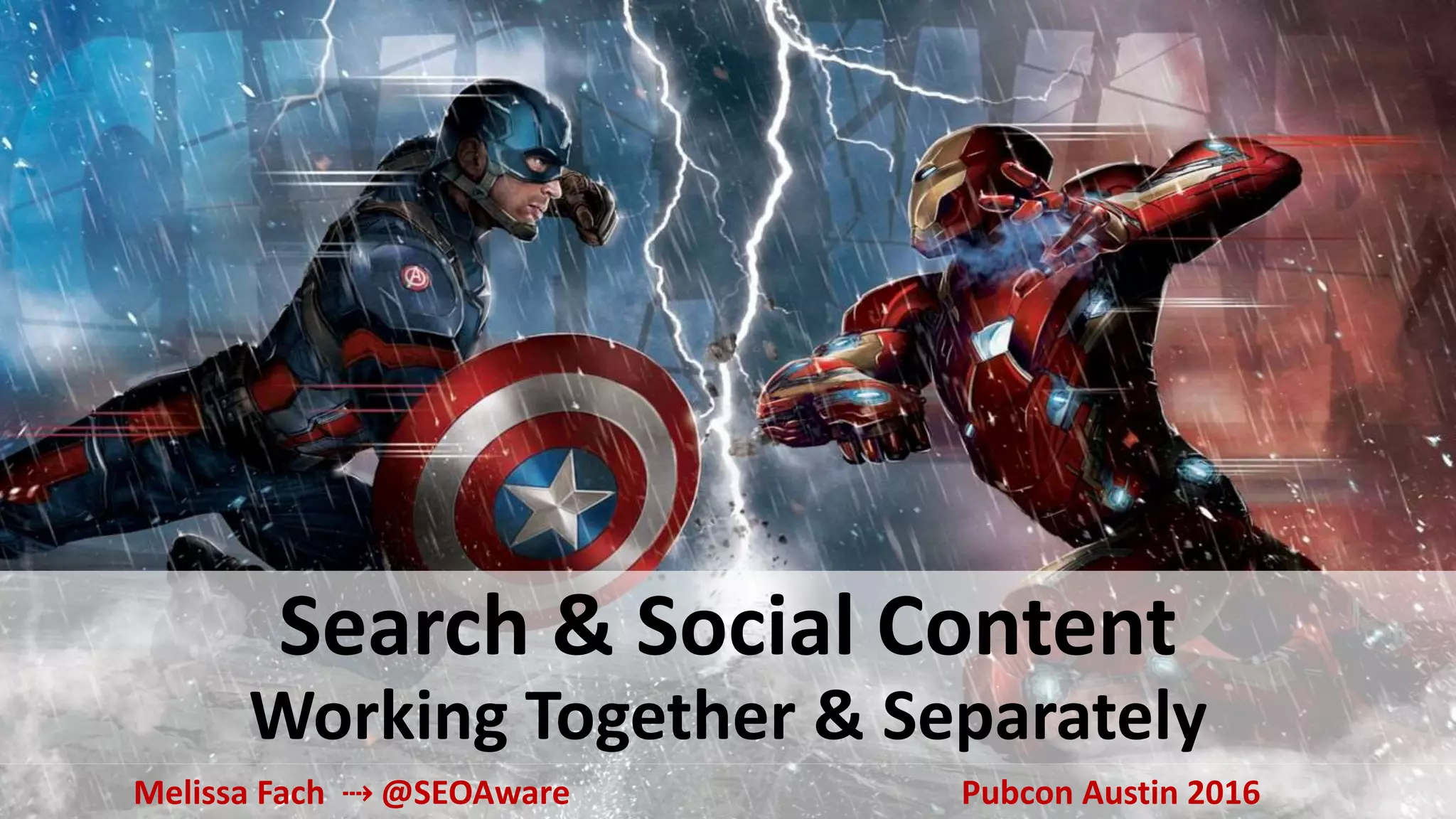 Search & Social Content Working Together & Separately | PPT