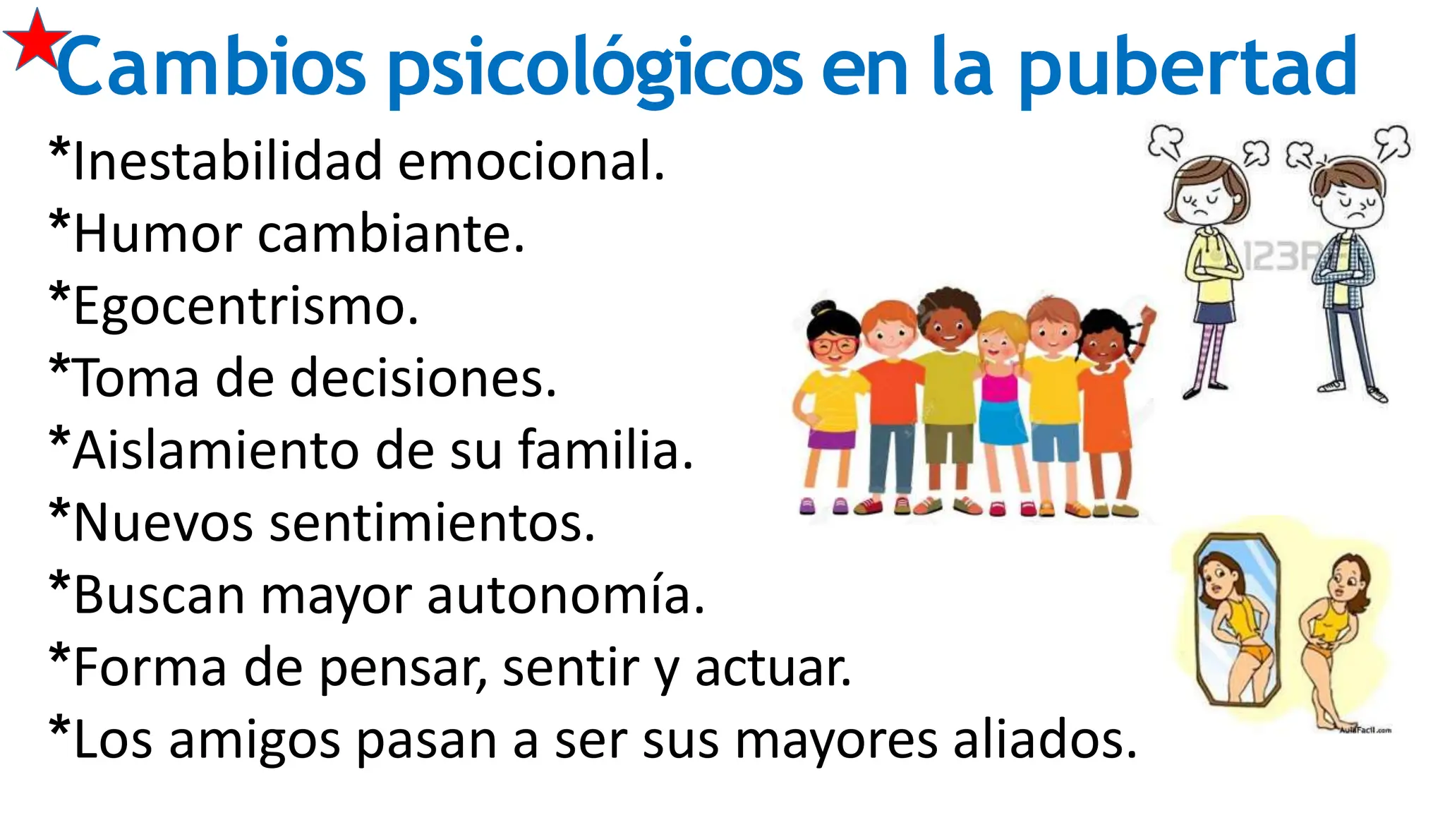 pubertad reconoce tu cuerpo y conoce los cambios fisicos y mentales | PPTX