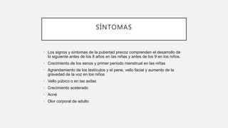 pubertad | PPTX