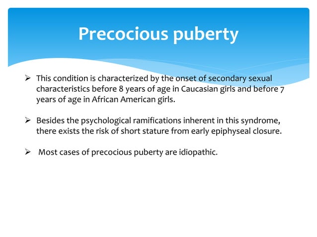 Pubertal Development Pptx Gynecology Obsgyn Ppt