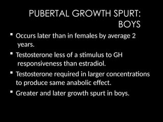 pubertal disorders detailed presentation | PPTX