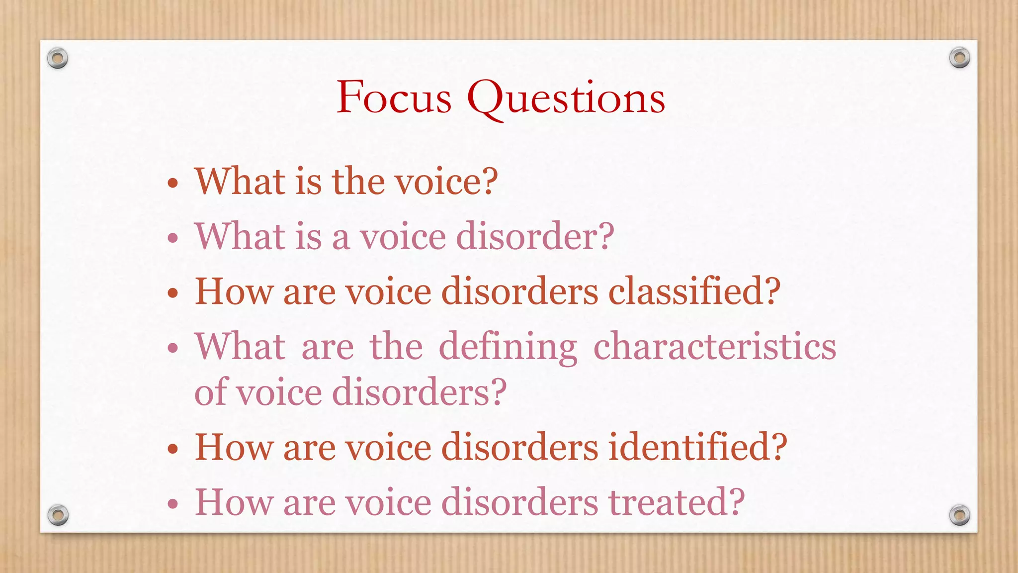 Pubertal voice disorders & Puberphonia, Dr Fadaly | PPSX
