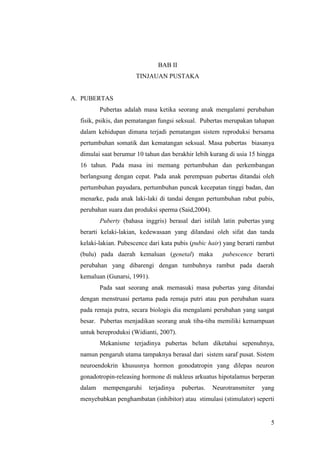 Pubertas prekoks | DOCX