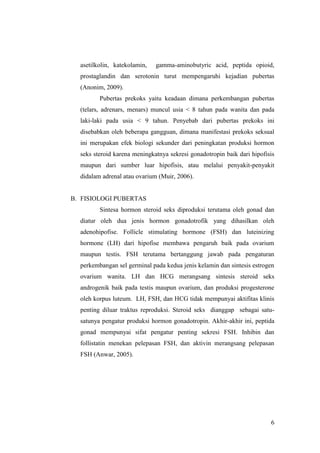 Pubertas prekoks | DOCX