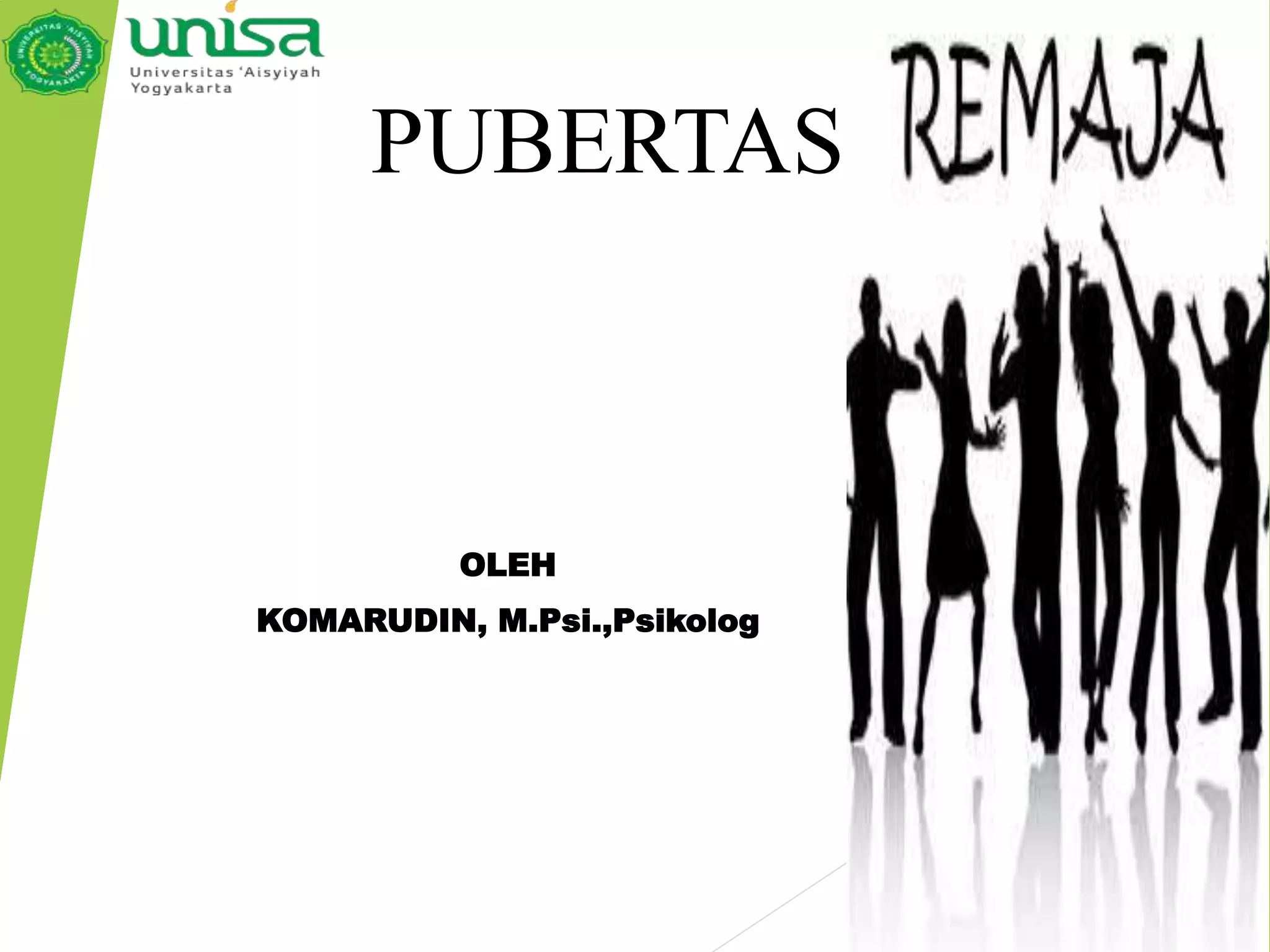 Pubertas remaja | PPT