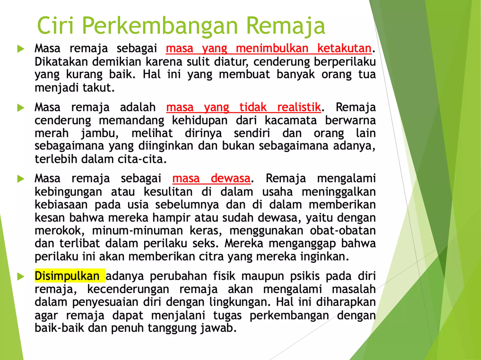 Pubertas remaja | PPT