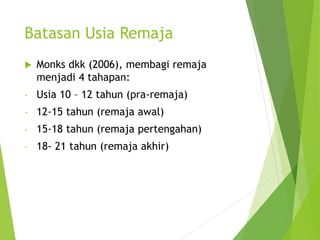 Pubertas remaja | PPT