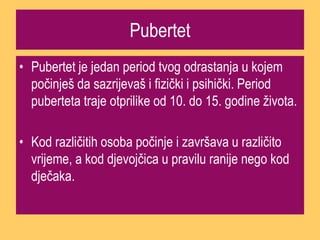 Pubertet | PPT
