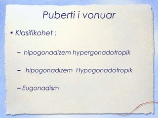 Puberteti | PPT