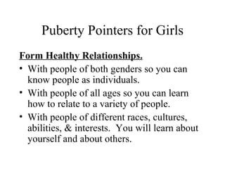 Puberty | PPT
