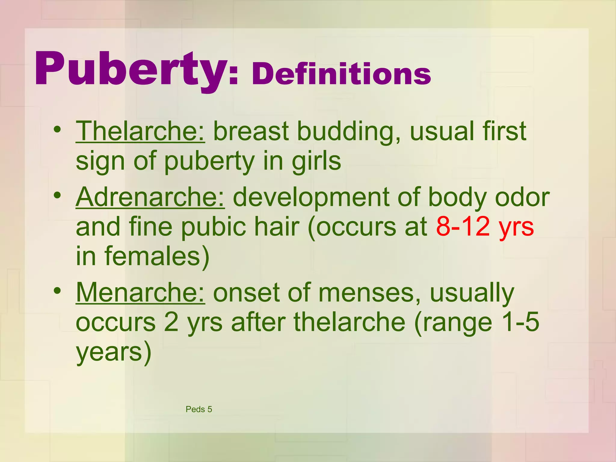 Puberty | PPT