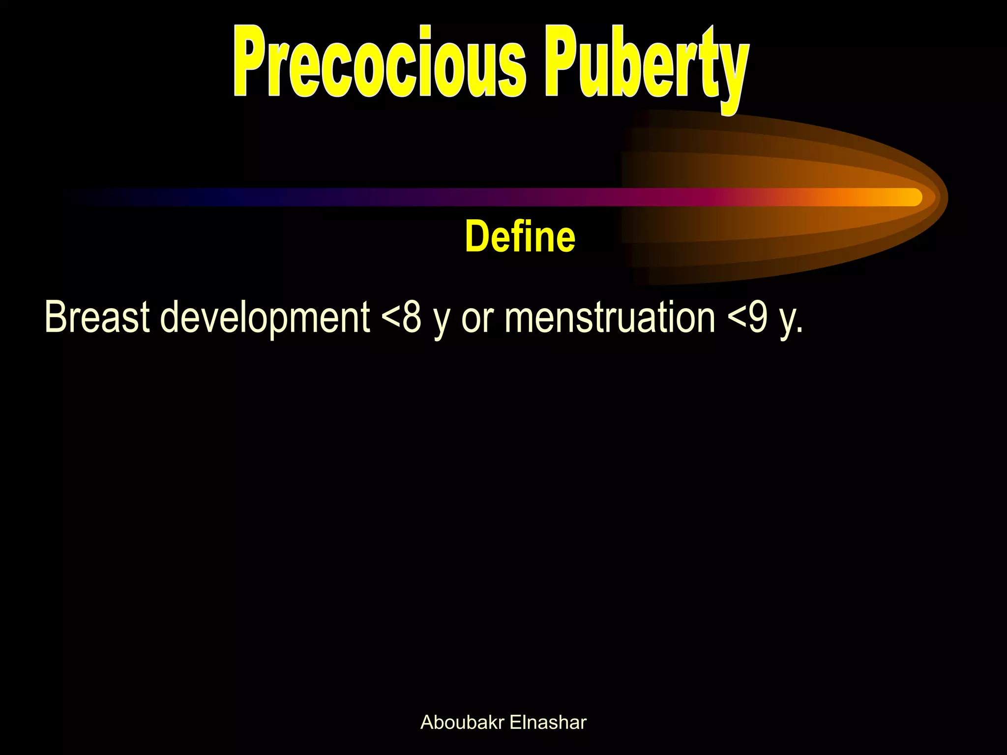 Puberty Pdf