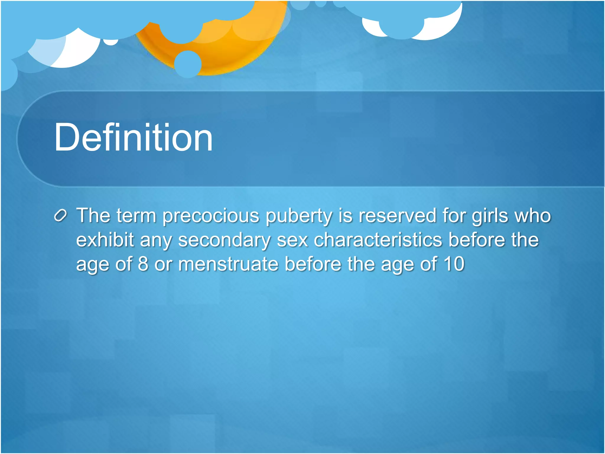 Puberty | PPTX
