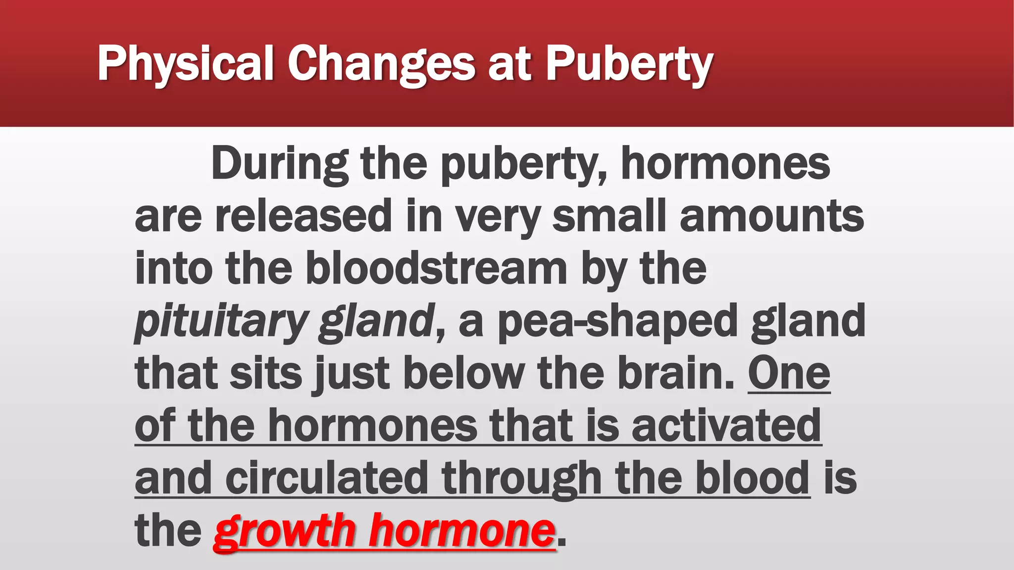 HEALTH (Physical Changes at Puberty) | PPTX