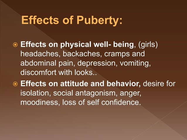 Stages of Development: Puberty and Adolescent | PPTX