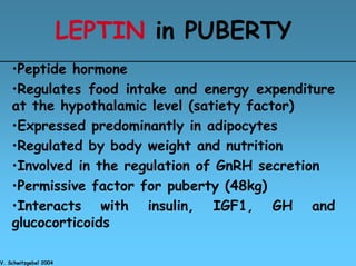 Puberty - A presentation for medical students | PDF