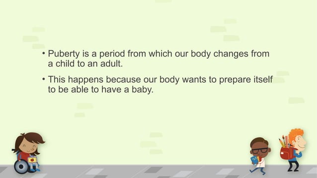 PUBERTY - BOYS. A presentation for school students. | PPTX ...