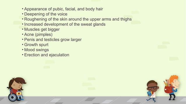 PUBERTY - BOYS. A presentation for school students. | PPTX ...