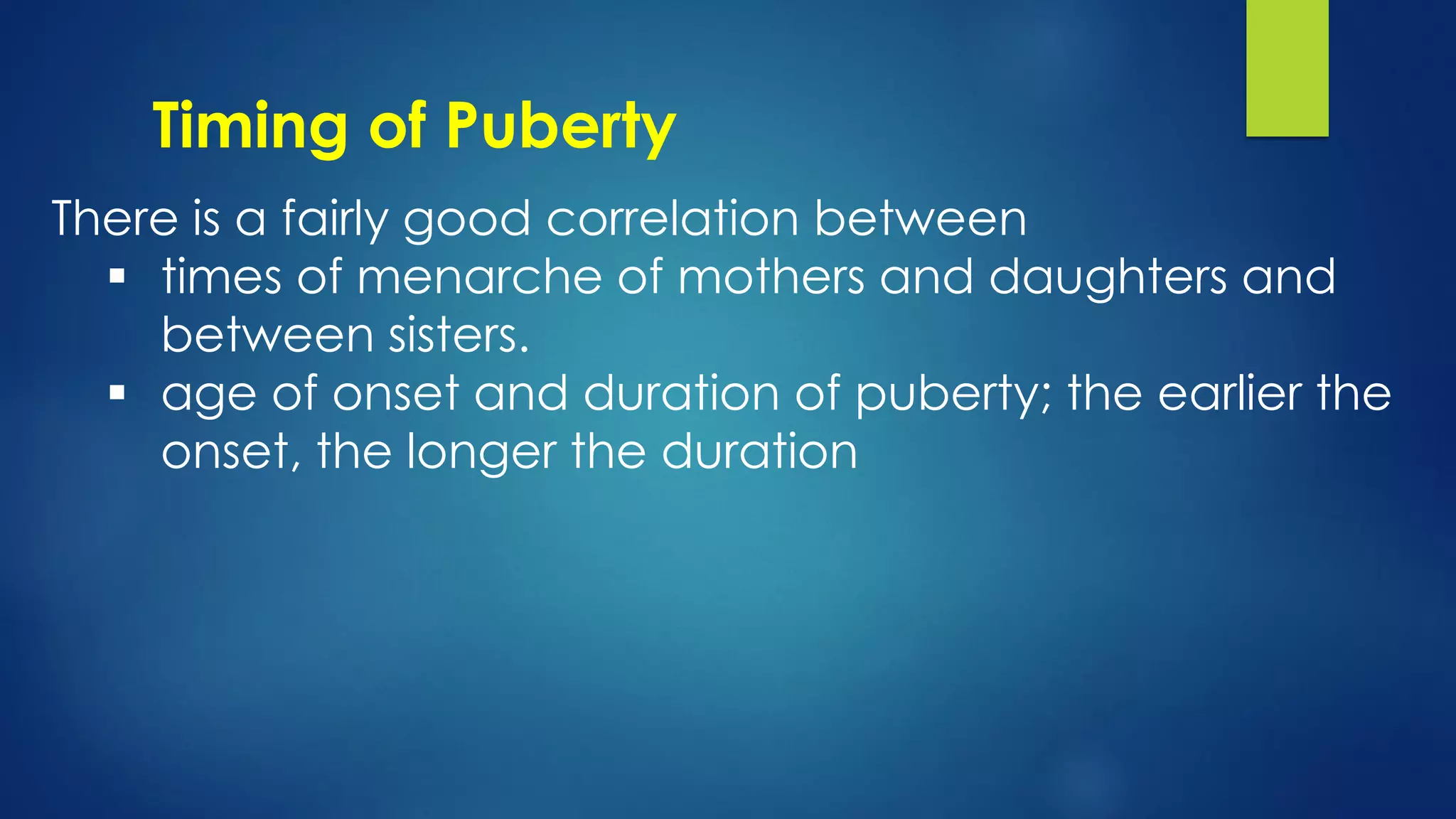 Puberty | PDF