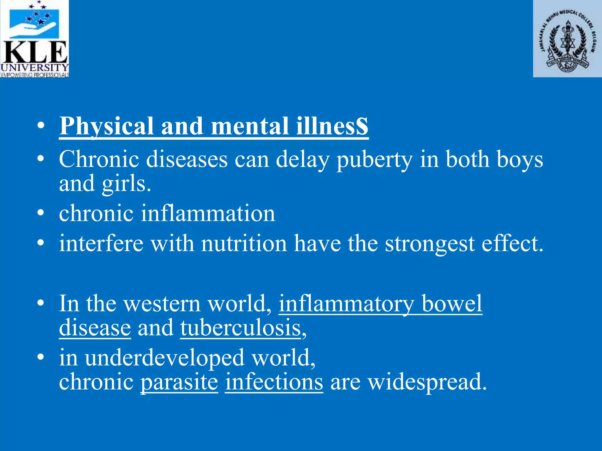 Puberty ( Assessment and Factor affecting puberty) | PPTX