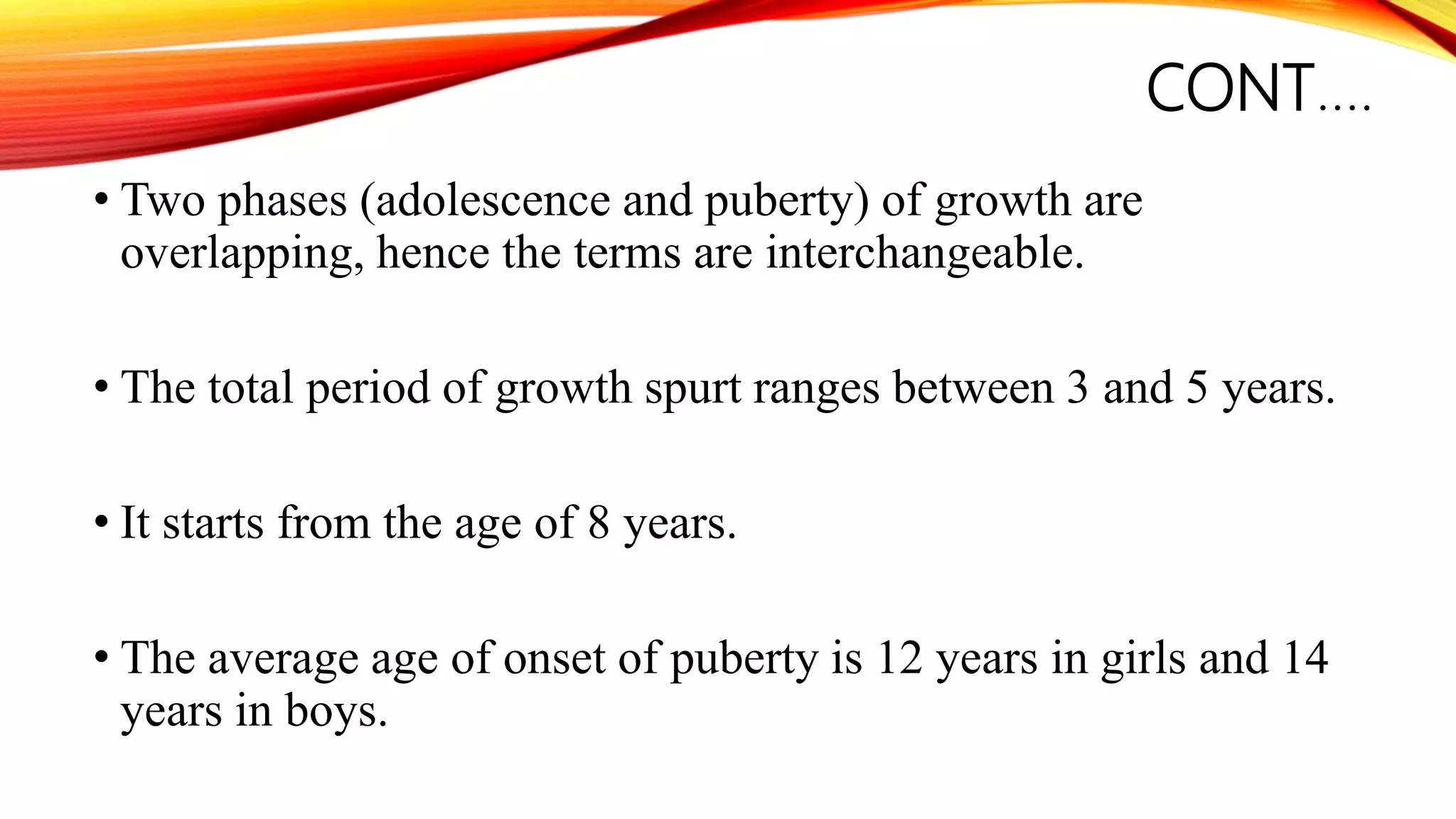 Puberty & adolescence by Pandian M, Tutor, Dept of Physiology, DYPMCKOP ...