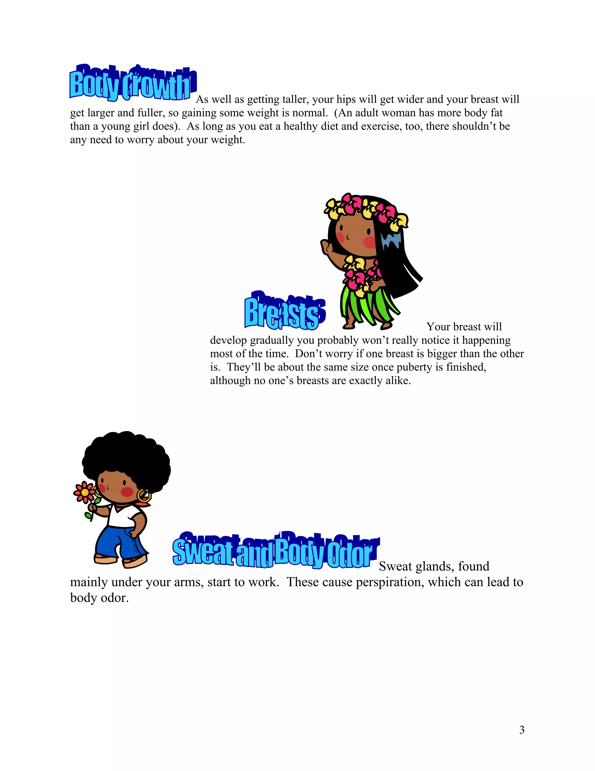 Puberty booklet | DOC