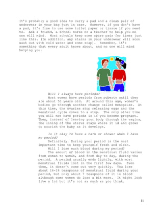 Puberty booklet | DOC