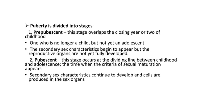 Puberty (Advanced Developmental Psychology) | PPTX