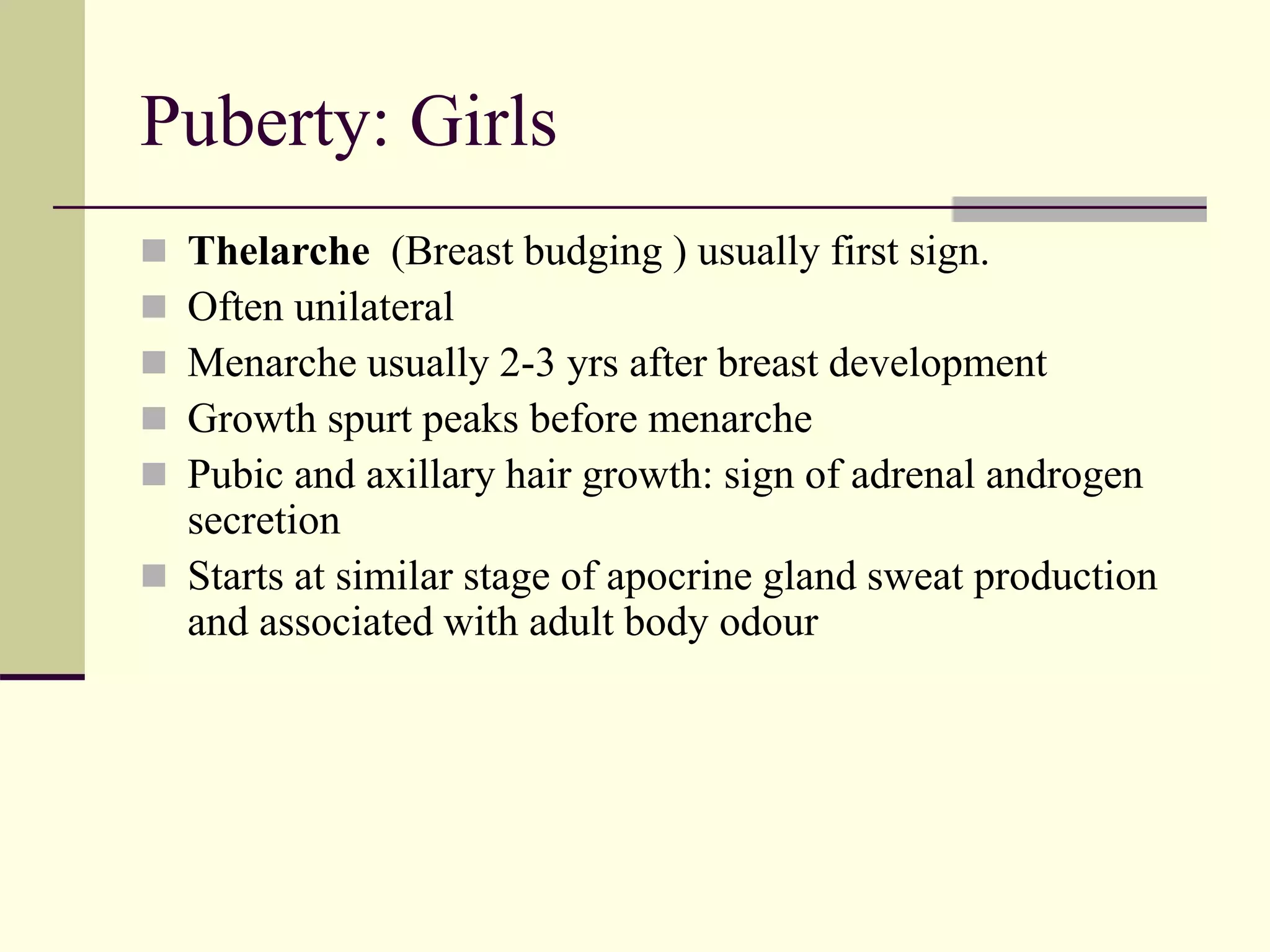 puberty - hormonal and physiological changes | PPT