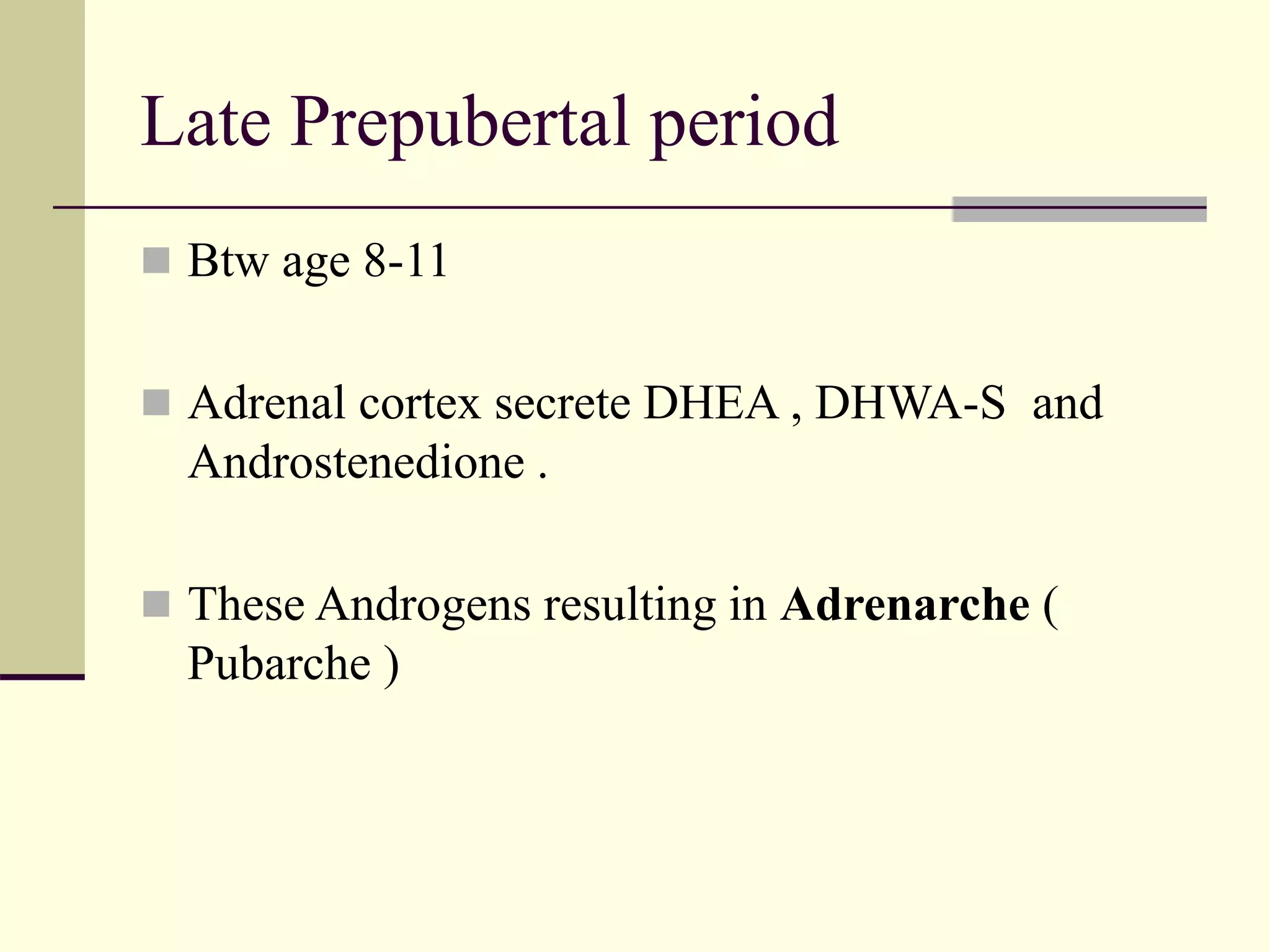 puberty - hormonal and physiological changes | PPT