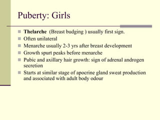 puberty - hormonal and physiological changes | PPT