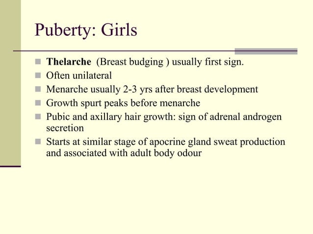 puberty - hormonal and physiological changes | PPT