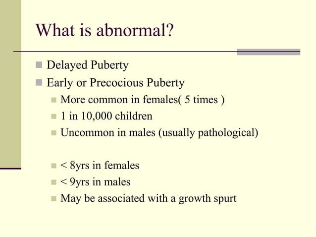 puberty - hormonal and physiological changes | PPT