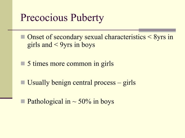 Puberty Hormonal And Physiological Changes Ppt