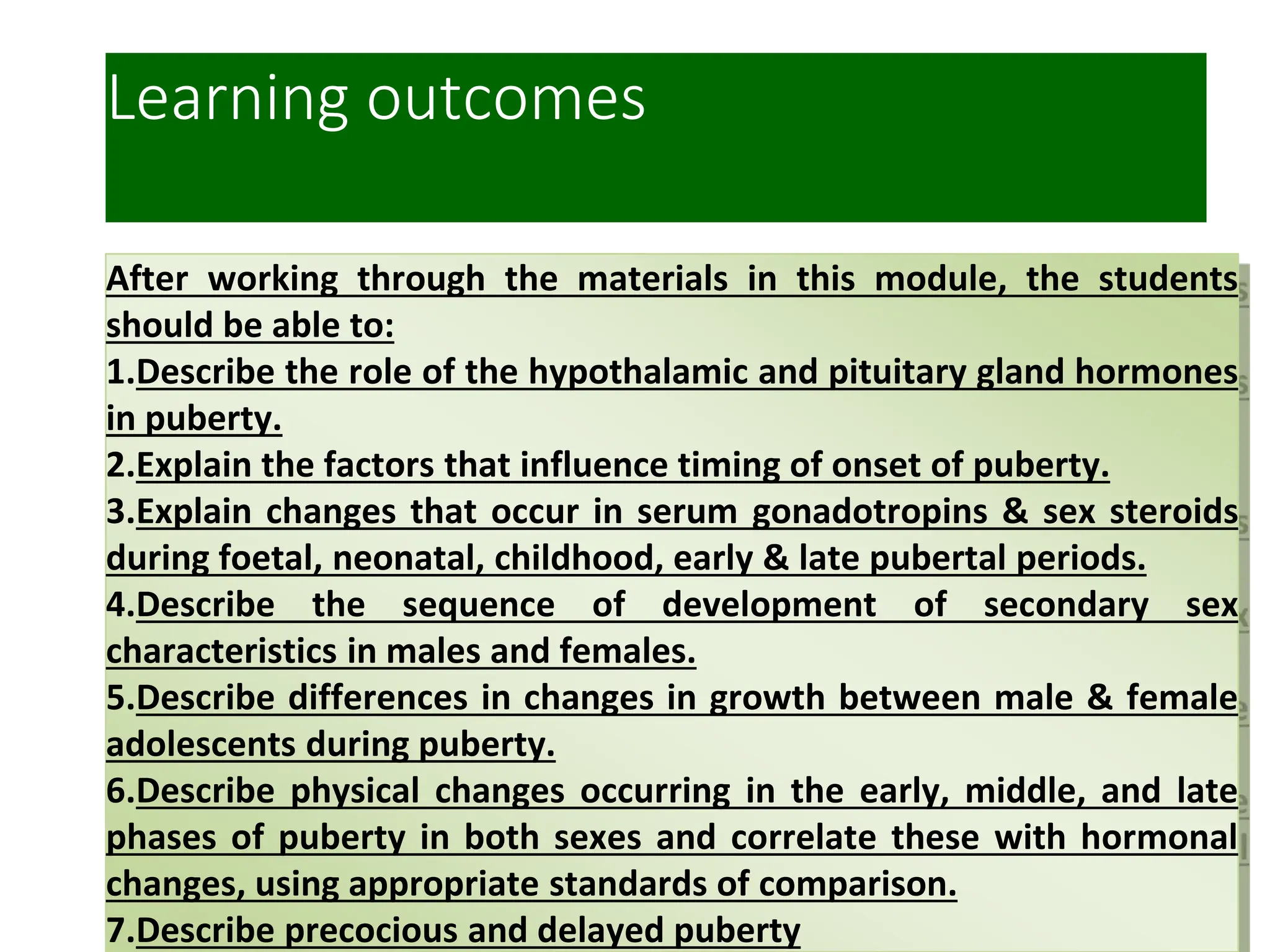 PUBERTY process Normal and Abnormal.pptx