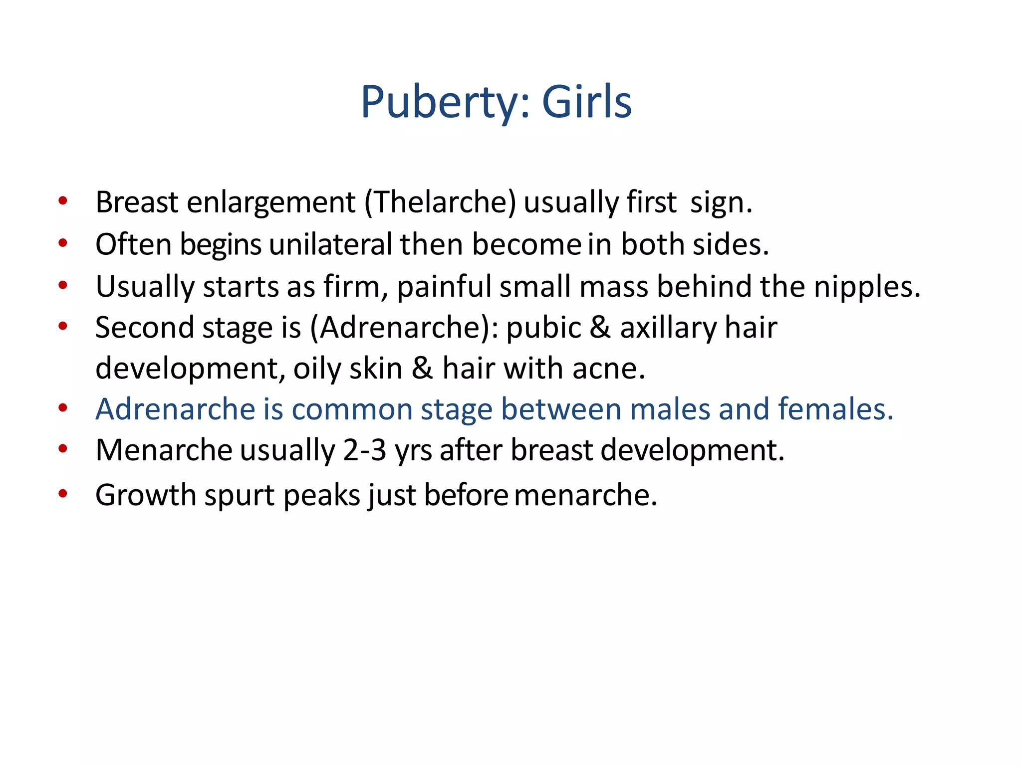 Puberty normal and precocious | PDF