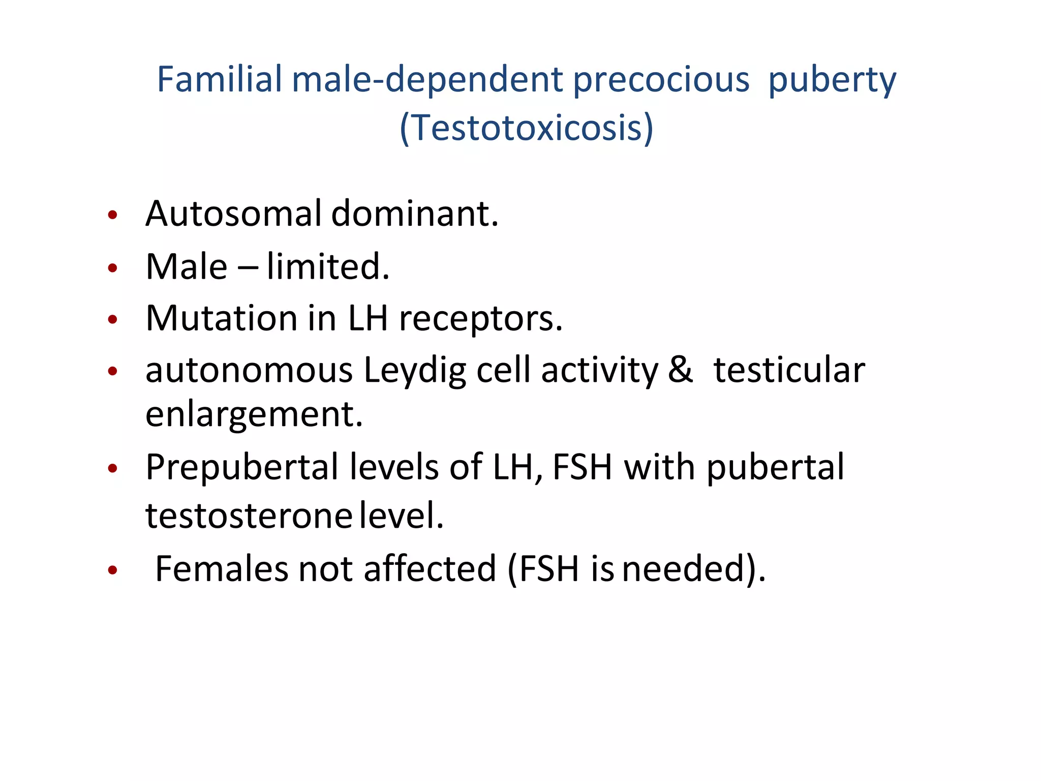Puberty normal and precocious | PDF
