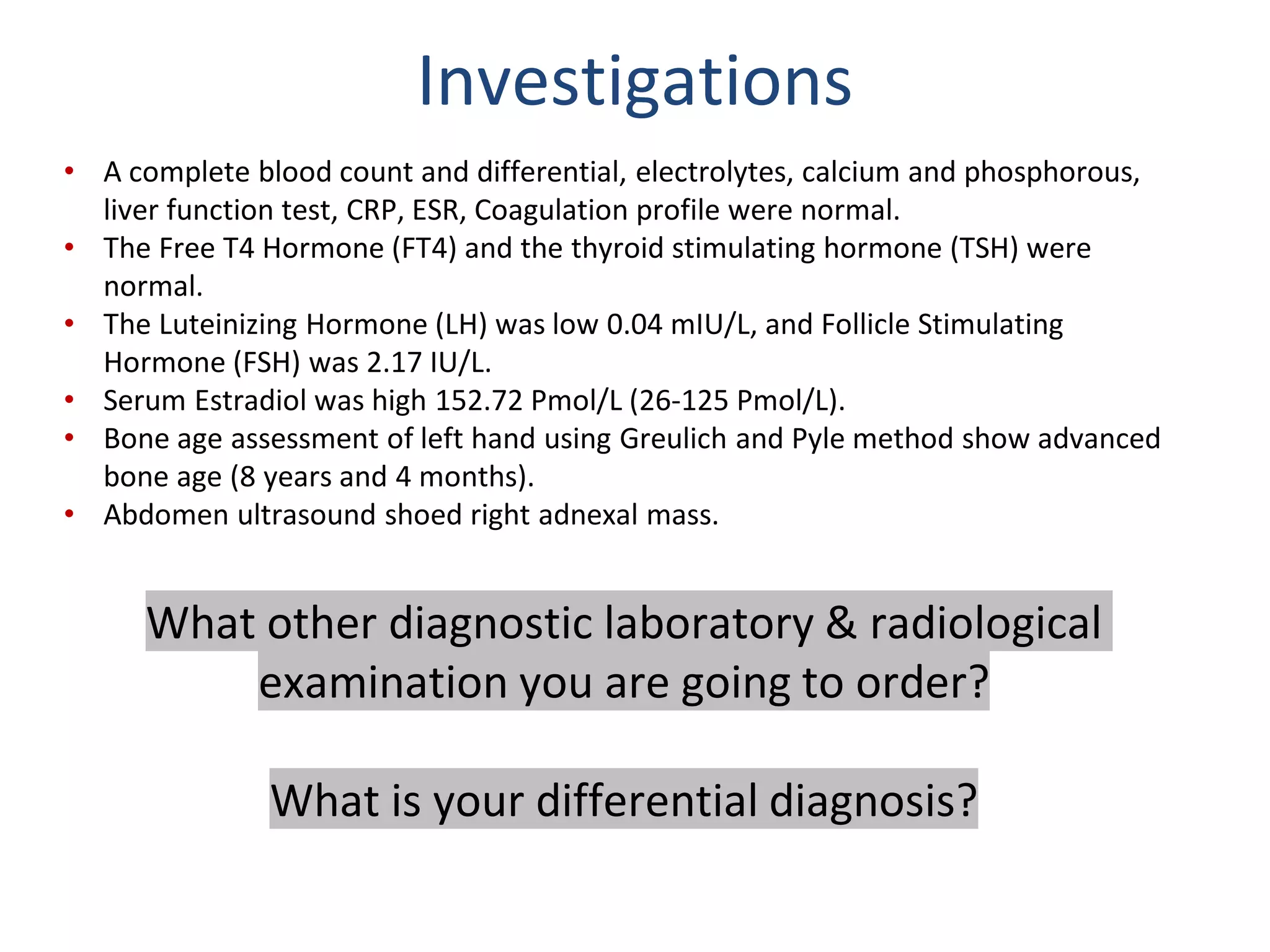 Puberty normal and precocious | PDF
