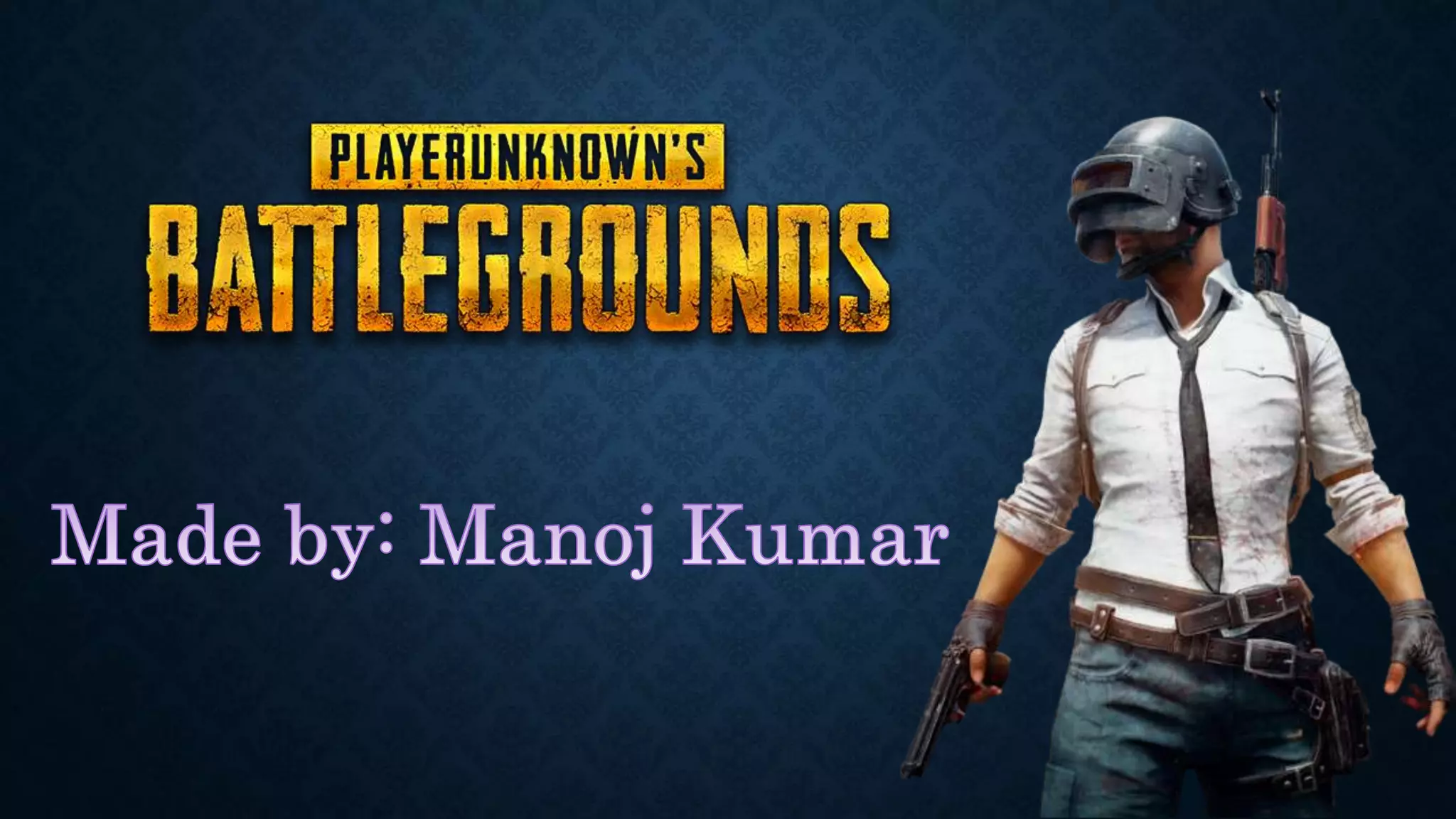PUBG (Player's Unknown Battleground) | PPTX