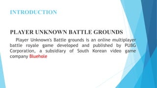 Pubg topic | PPTX