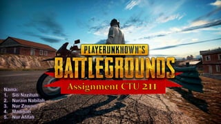 Pubg (ctu211) | PPTX