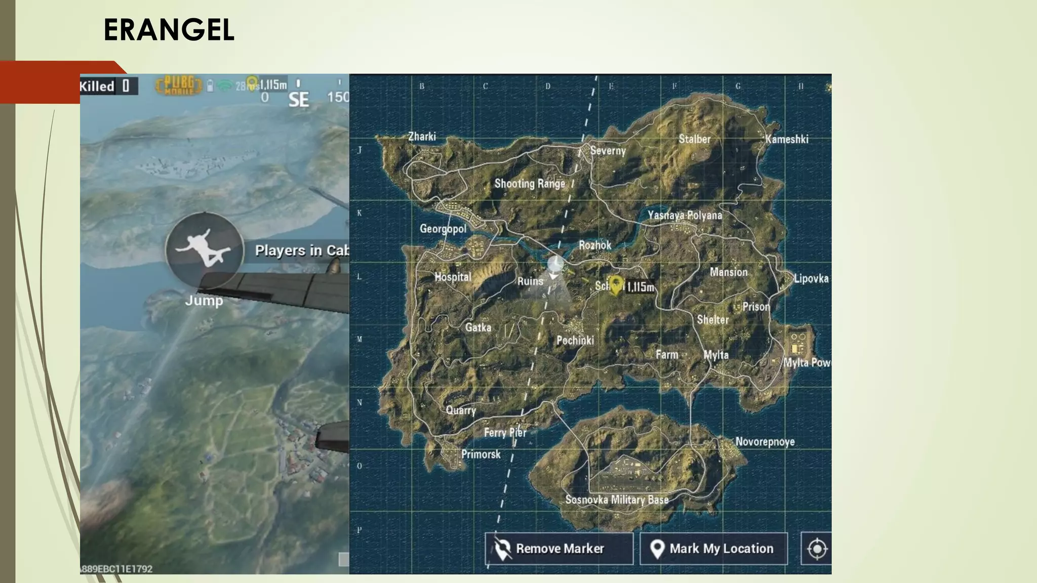 PUBG presentation (PLAYER UNKNOWN'S BATTLE GROUND) | PPT