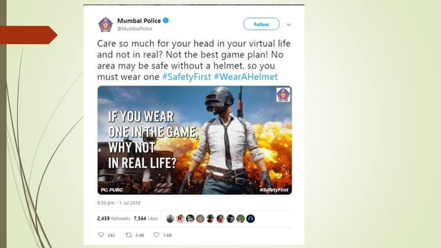 PUBG presentation (PLAYER UNKNOWN'S BATTLE GROUND) | PPT | Action Video ...