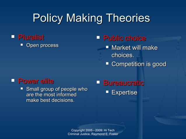 Public Policy Decision Making and Analysis | PPT