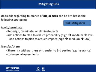 Enterprise Risk Management - An Introduction (English) | PPTX