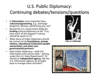 Short History of U.S. Public Diplomacy | PPTX
